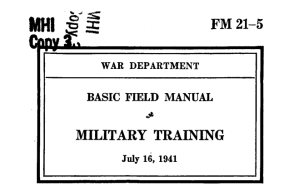 Field Manuals – All Americans